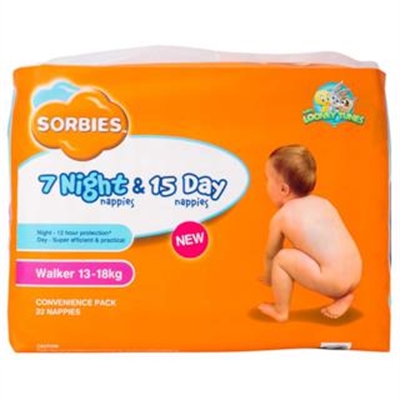 Night nappies store