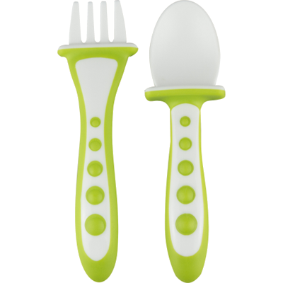 NUK Training Fork and Spoon Set (Discontinued) - Tell Me Baby