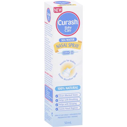 Curash Sea Water Nasal Spray - Tell Me Baby
