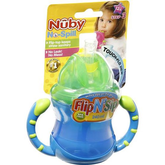 Nuby No-Spill™ Flip n' Sip™ Cup | Reviews & Opinions - TmB