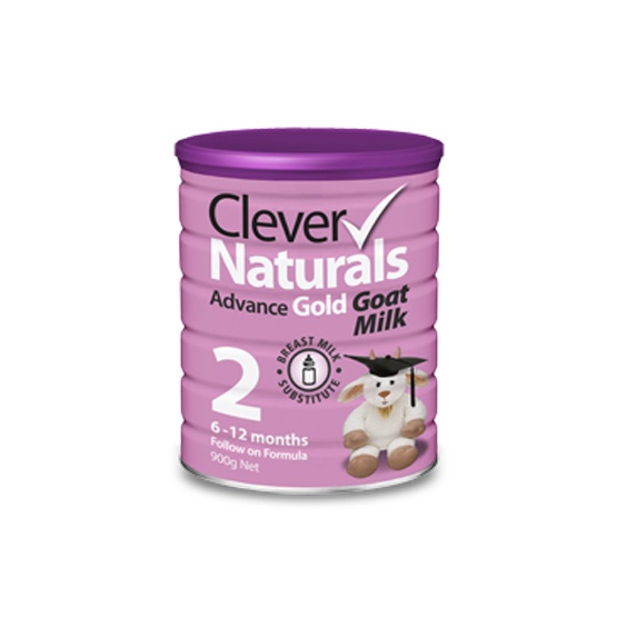 Clever Naturals Advance Gold Goats Milk Infant Formula Stage 2 Reviews ...