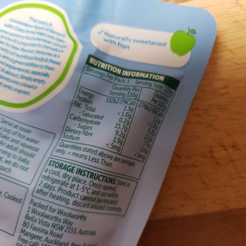 Woolworths Smiling Tums Food Pouch 6m+ Reviews | Tell Me Baby