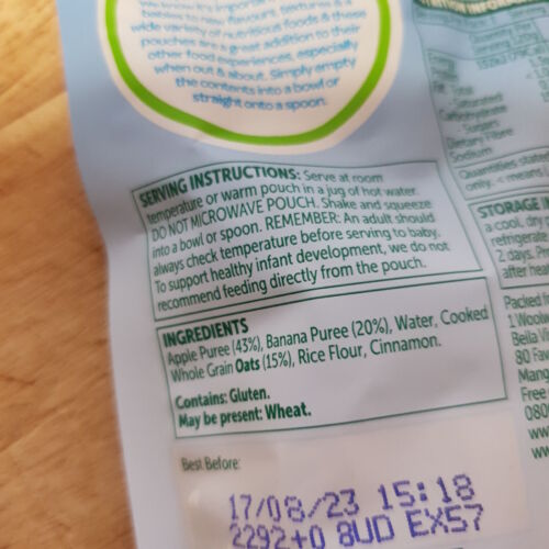 Woolworths Smiling Tums Food Pouch 6m+ Reviews | Tell Me Baby