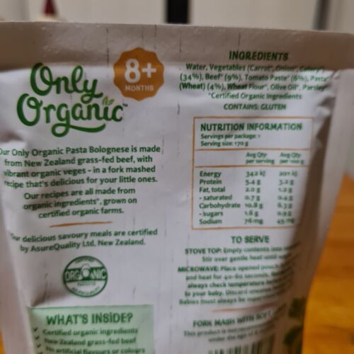 Only Organic Pasta Bolognese 8m Reviews Tell Me Baby only-organic-pasta-bolognese-8m-reviews-tell-me-baby