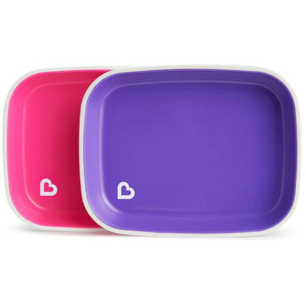 Munchkin Splash Toddler Plate - 2 Pack Reviews | Tell Me Baby
