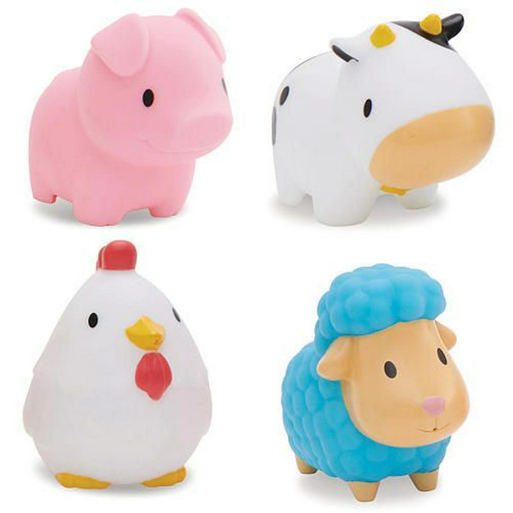 Munchkin Squirtin Barnyard Friends - 4 Pack Reviews | Tell Me Baby