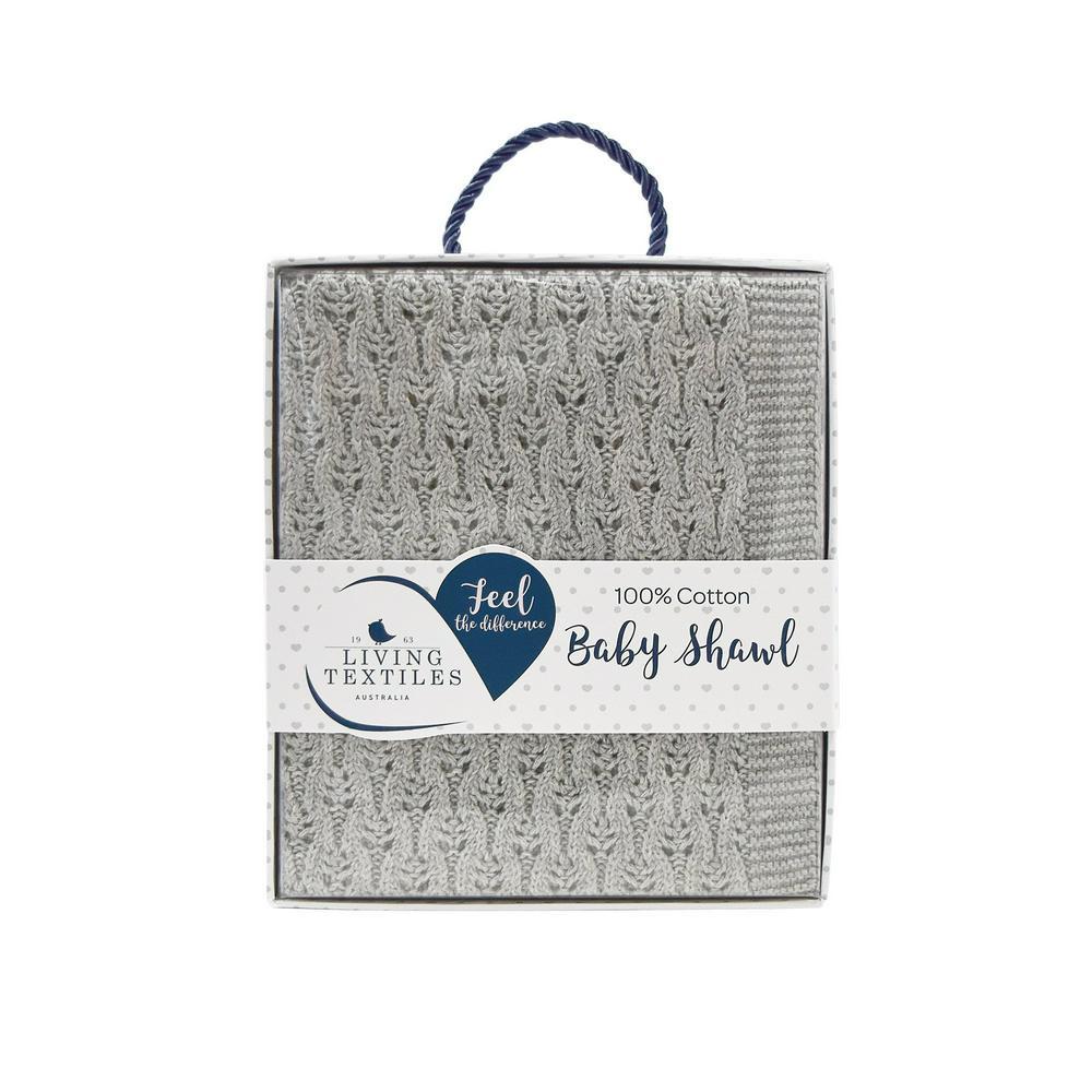 Living Textiles Lattice Baby Shawl Reviews | Tell Me Baby