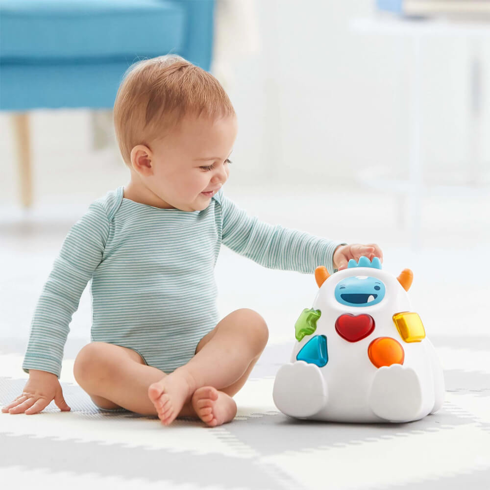Skip Hop Explore & More Sort & Spin Yeti Reviews | Tell Me Baby