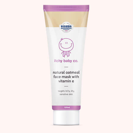 Itchy Baby Co Natural Oatmeal Face Mask w/ Vitamin E Reviews | Tell Me Baby