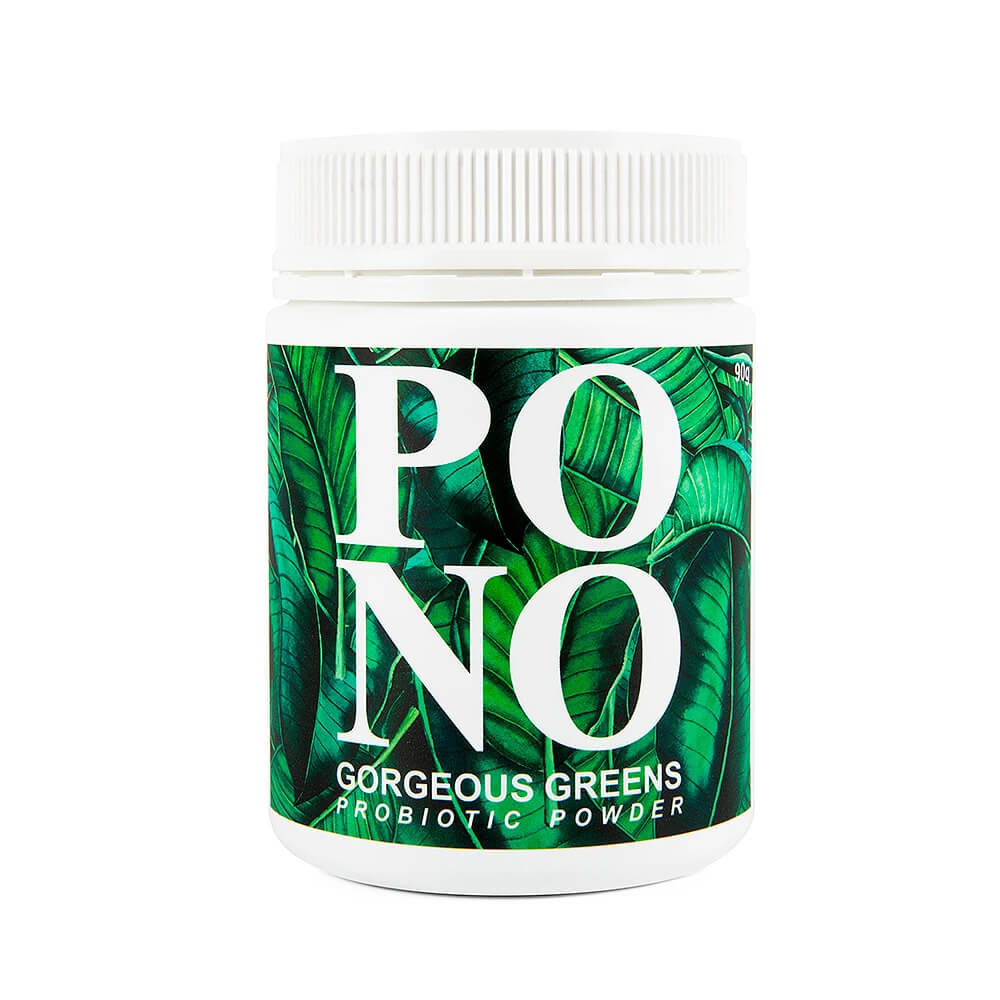 PONO Probiotics Gorgeous Greens Probiotic Powder Reviews | Tell Me Baby