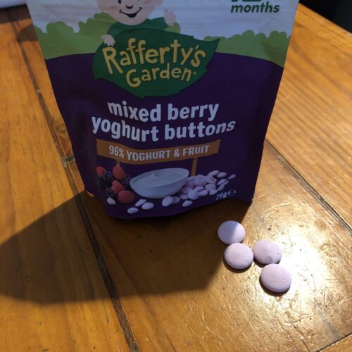 Rafferty's Garden Mixed Berry Yoghurt Buttons 10m+ Reviews | Tell Me Baby