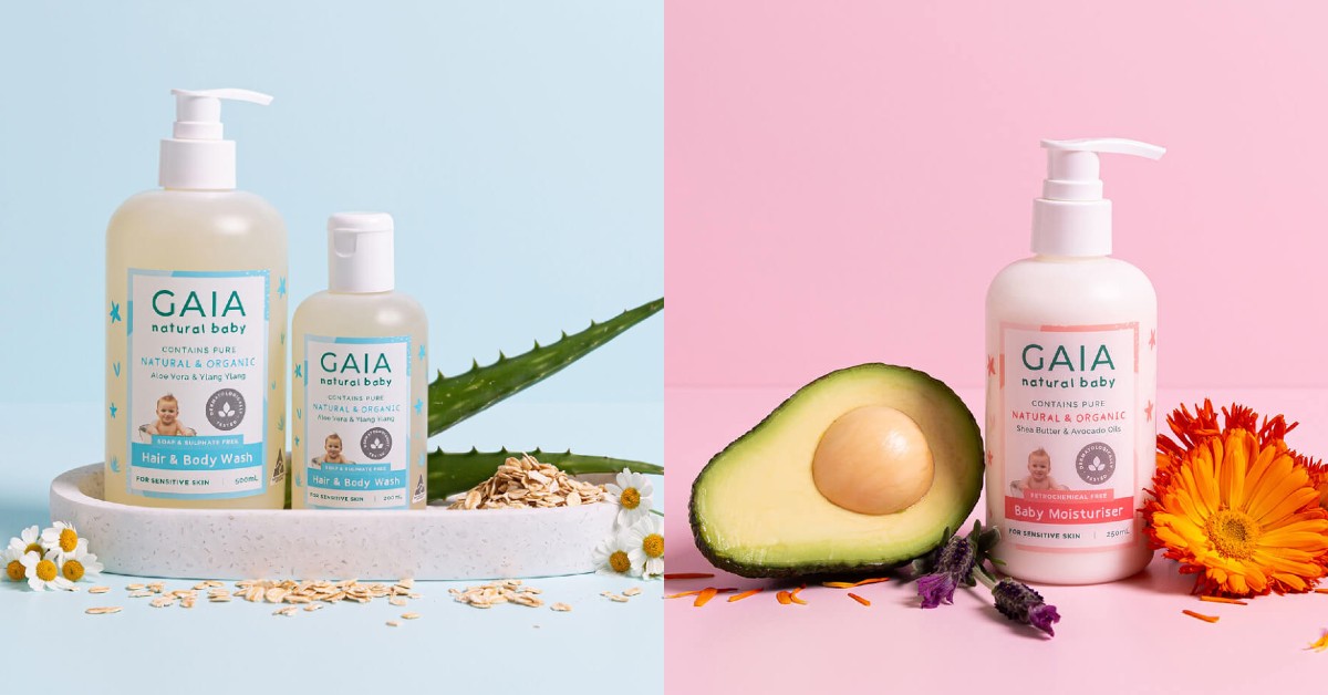 Win a GAIA pack of skincare goodies for mum and baby | Tell Me Baby