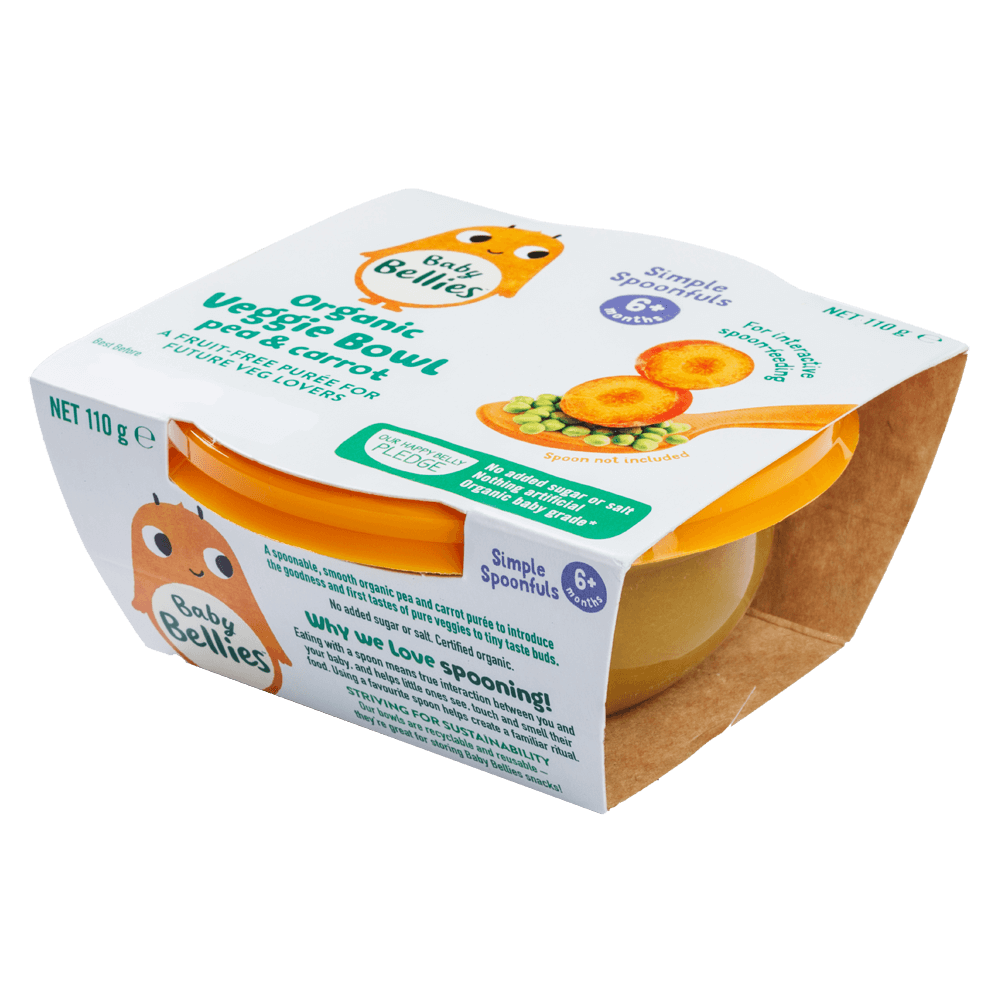 Baby Bellies Organic Pea & Carrot Veggie Bowl (Discontinued) Reviews ...