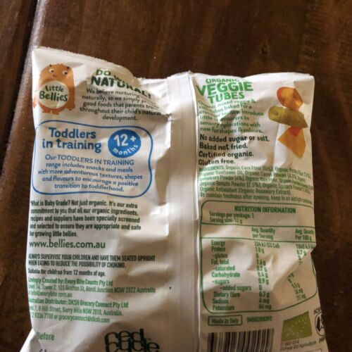 Little Bellies Organic Veggie Tubes Reviews | Tell Me Baby
