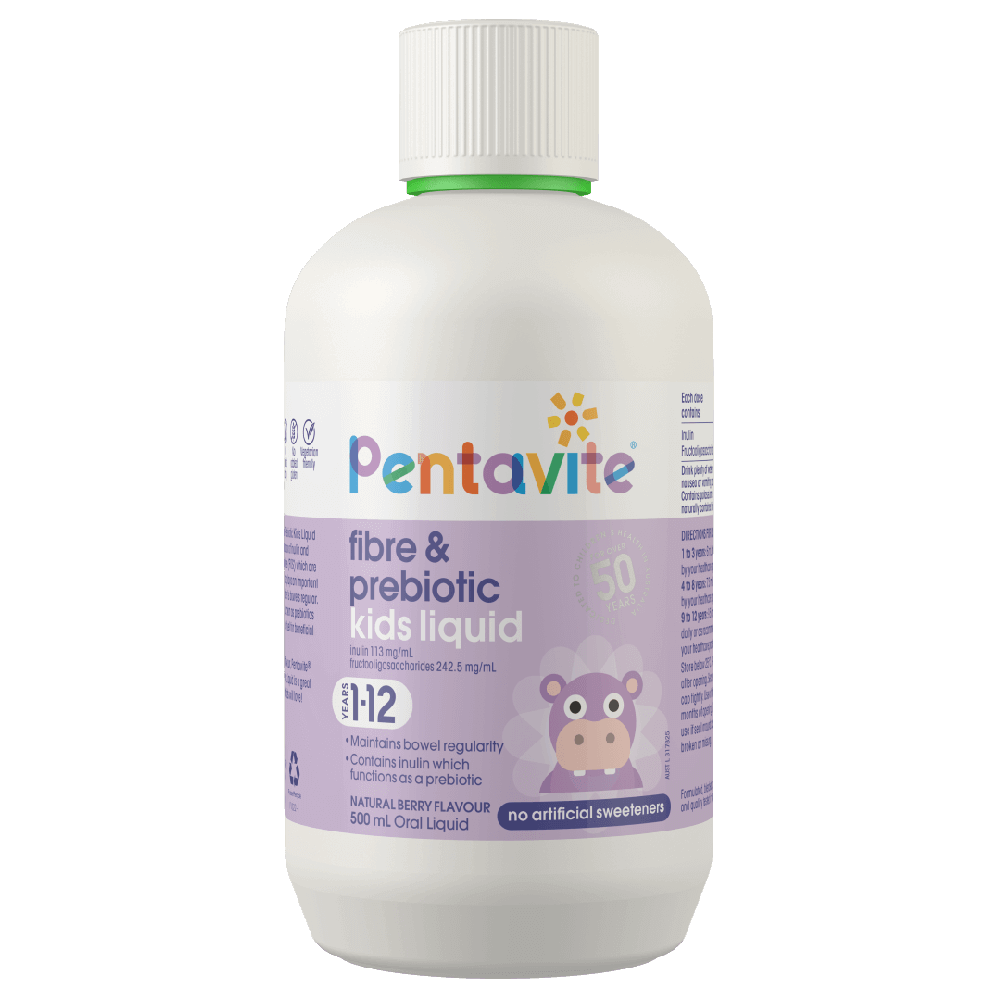 Pentavite Fibre & Prebiotic Kids Liquid Reviews | Tell Me Baby