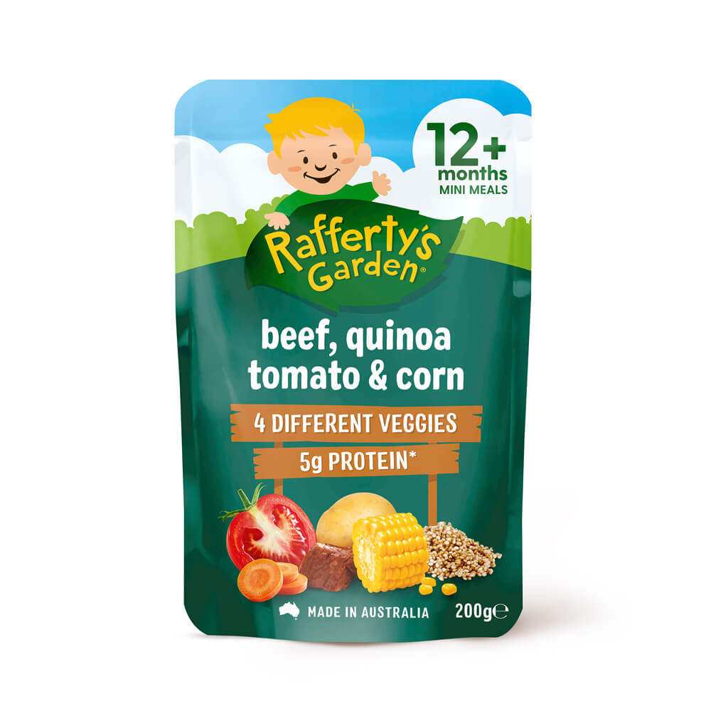 Rafferty's Garden Beef, Quinoa, Tomato & Corn 12m+ (Discontinued ...