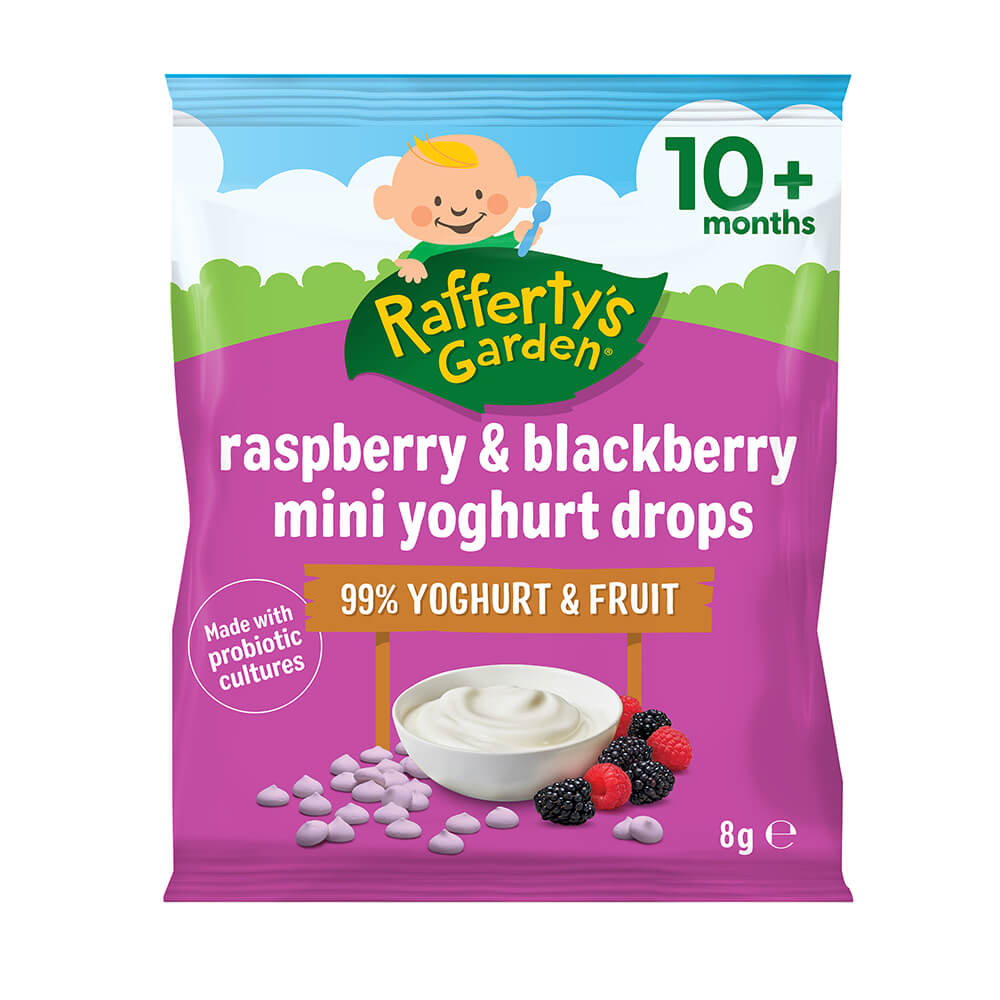 Rafferty's Garden Raspberry & Blackberry Mini Yoghurt Drops 10m ...