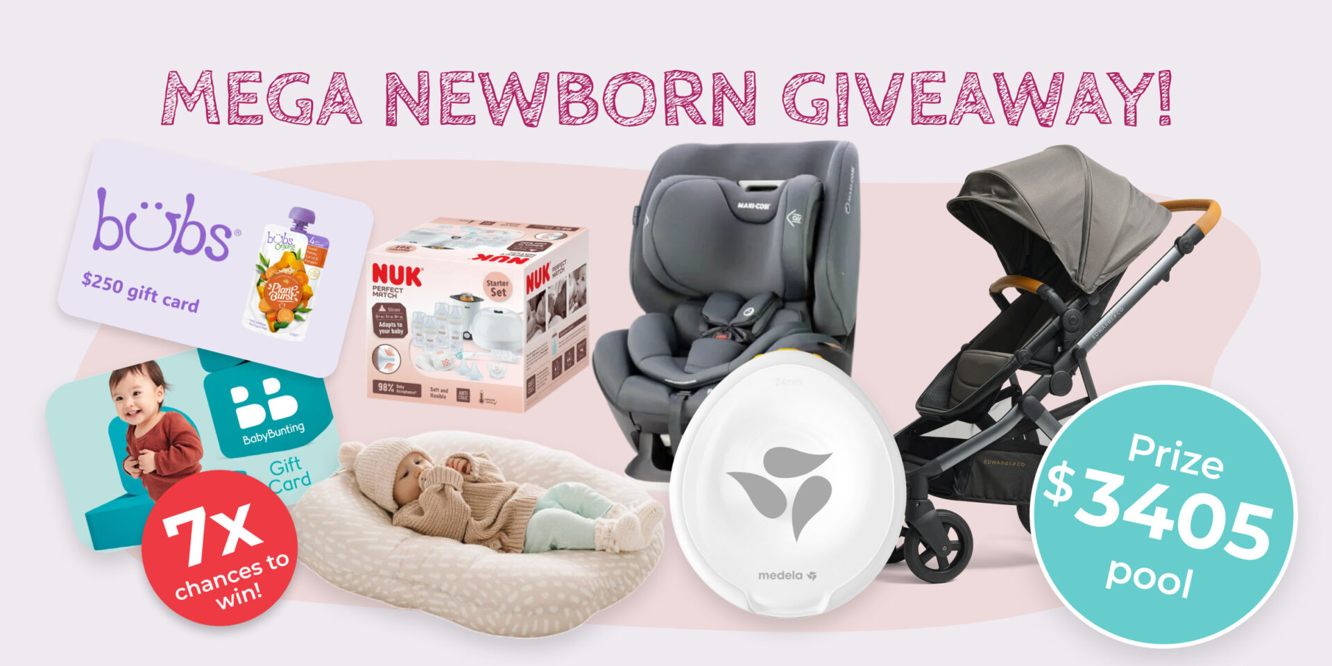 Win the Mega Bump Giveaway Pack Worth Over $3,400 | Tell Me Baby